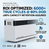 China Modular Battery Bank 51.2V 200A with BYD Blade LiFePO4 Cells and 8000+ Cycles for Home Energy Storage for sale