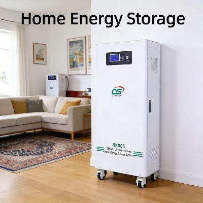 China Golden Future NK005 25.6V 51.2V 7.5/14/16Kwh LiFePO4 Battery Solar Home Energy Storage System with CAN Communication Off-Grid for sale