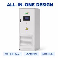 China Wholesale All in One Liquid Cooling LiFePO4 Energy Storage System Cabinet 261kWh 125kW High Voltage BESS for sale