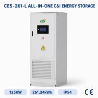 China Factory Direct Wholesale Custom 261kWh 125kW BESS Cabinet with CE UN38.3 Certification for Industrial for sale