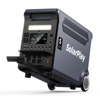 China 3600W 3840Wh LiFePO4 Portable Power Station with Hybrid Inverter UPS Pure Sine Wave for US Home Backup for sale