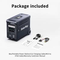 China 3600W 3840Wh LiFePO4 Portable Power Station with Hybrid Inverter UPS Pure Sine Wave for US Home Backup for sale