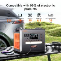 China 2304Wh 2500W LiFePO4 Battery Generator Solar Energy Storage System with UPS 97% MPPT for RV Travel Emergency Blackout for sale