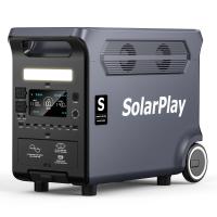 China Wholesale 3840Wh 3600W LiFePO4 Solar Generator Fast Charging MPPT Off Grid Outdoor Camping Power Supply US Stock for sale