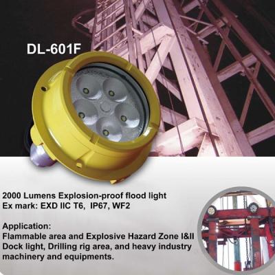 China Chemical Plant 20Watt Explosion Proof Led Light Fixtures IP67 2000K Warm White for sale