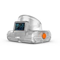 China 1W Developed led cap lamp underground mining with OLED screen for sale