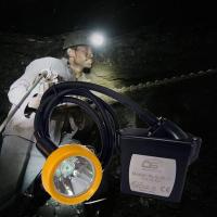 China 6.5Ah lithium battery rechargeable led miners lamp for sale