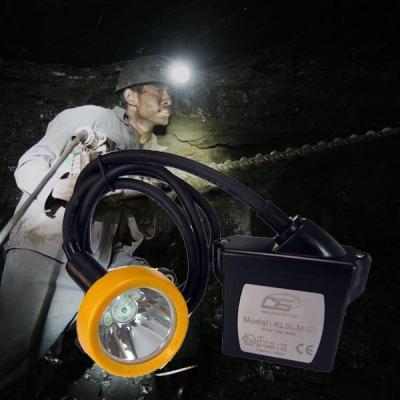 China 6.5Ah lithium battery rechargeable led miners lamp for sale