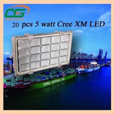 China 100w 50Hz - 60Hz oil store anti-explosion cree led industry flood  light for sale