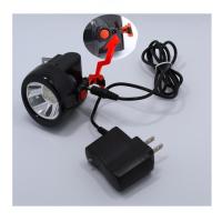 China Cordless 4.2V LED Life KL2.5LM Mining Cap Lamp With 90 Degree for sale