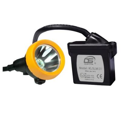 China 15000Lux Coal Miner LED Mining Cap Lamp With Low Power Indication for sale