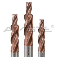 China HRC60 Step End Mill Customized Solid Carbide Milling Cutters H6 for sale