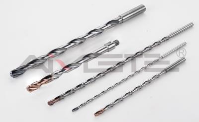 China Spiral Flute Type Carbide Precision Drill Featuring 45 Degree Helix Ideal for Precision Machining and Engineering Tasks for sale