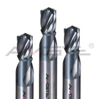 China 4mm - 32mm Tungsten Carbide Step Drill Bit 2 Flutes Metalworking Drill Bits for sale
