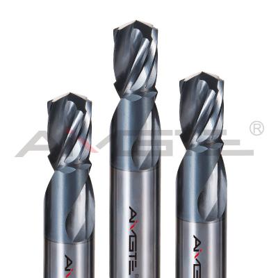 China 4mm - 32mm Tungsten Carbide Step Drill Bit 2 Flutes Metalworking Drill Bits for sale