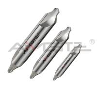 China 60° Carbide Center Drill Bit Double Head Drill Bit For Hardened Steel for sale