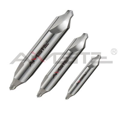 China 60° Carbide Center Drill Bit Double Head Drill Bit For Hardened Steel for sale