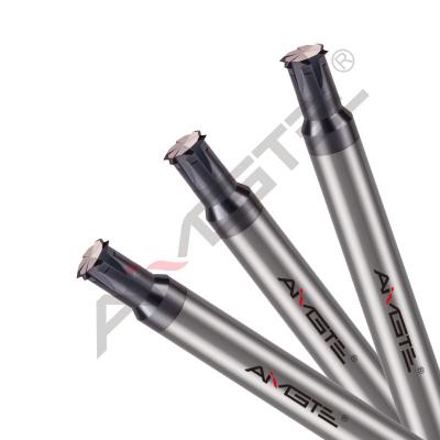 China Customized Single Point Milling Cutter 6 Flutes Solid Carbide Milling Cutter 0.6μm for sale