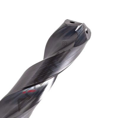 China 3D Through Coolant Drill AlTiN Coated Carbide Coolant Thru Drills Customized for sale