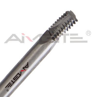 China 3/8-16 UNC Threading End Mill Polished Alloy Milling Cutter Uncoated for sale