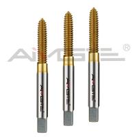 China TiN Golden Coating Thread Forming Tap 38mm - 100mm Carbide Tap For Hardened Steel for sale