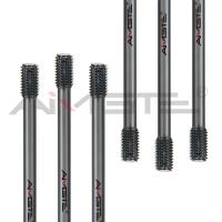 China AlTiN Coating Solid Carbide Tap Flat Tip Thread Cutting Taps M1.6 - M24 for sale