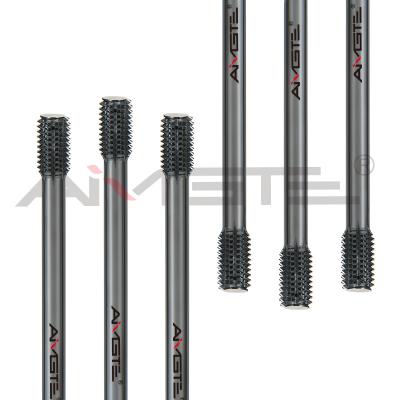 China AlTiN Coating Solid Carbide Tap Flat Tip Thread Cutting Taps M1.6 - M24 for sale