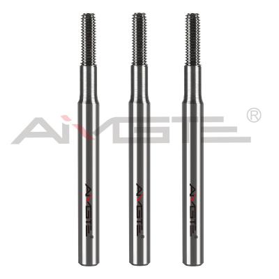 China 0.6μm Carbide Thread Taps H6 Reduced Shank Taps Customized For Steel for sale
