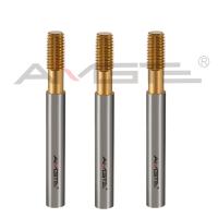 China Customized Solid Carbide Taps 0.6μm Straight Flute Taps H6 With TiN Coating for sale