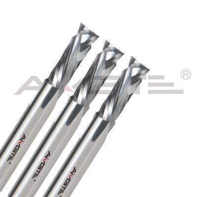 China Two Flutes Carbide End Mill Cutter Customized CNC End Mills For Wood for sale