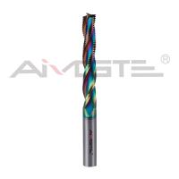 China DLC Coating Tungsten Carbide Tools 0.6μm 0.8μm Roughing And Finishing End Mill for sale