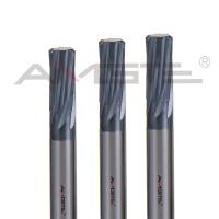 China Solid Carbide Straight Flute Reamer Customized 6 Flute Reamer H7 for sale