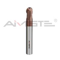 China 0.2μm Carbide End Mill Customized 2 Flute Ball End Mill HRC60	For Hardened Mold for sale
