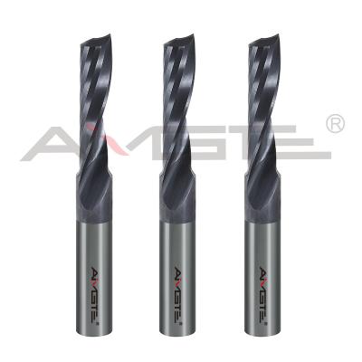 China H6 Single Flute End Mills 3mm 4mm 6mm End Mill Bits For Wood for sale