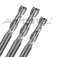 China Uncoated Two Flute End Mill 0.6μm Long Flute End Mill Customized for sale