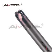 China Solid Carbide Bull Nose End Mill AlTiN Coated Carbide Radius Cutter h6 High Efficiency for sale