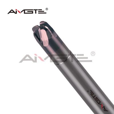 China Solid Carbide Bull Nose End Mill AlTiN Coated Carbide Radius Cutter h6 High Efficiency for sale