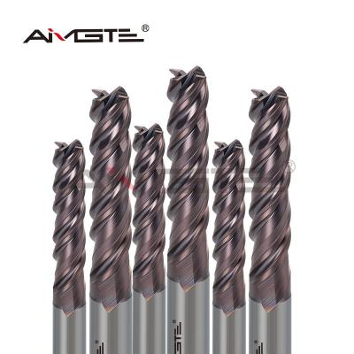 China 35° Helix Custom End Mill 12mm CNC Milling Cutter Combined Heavy Duty and finishing for sale