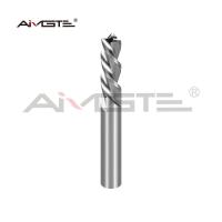 China Left Hand Spiral End Mill 3 Flute CNC Milling Bits High Speed For Smooth Finishing for sale