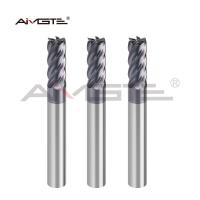 China 6 Flute Custom End Mill Flat Bottom Finishing End Mill For Steel Stainless for sale