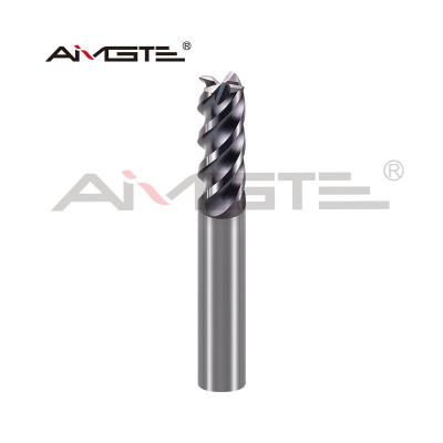 China 4 Flute Carbide U-Slot End Mill for Steel Stainless Inconel High Efficiency Roughing  Finishing for sale