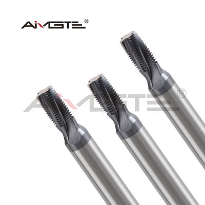 China High Speed Carbide Thread Milling Cutter M4 - M20 CNC Mill Tool Full Profile for sale