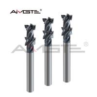 China Step Tungsten Carbide End Mill 4 Flutes Forming CNC Milling Cutter For Aerospace for sale