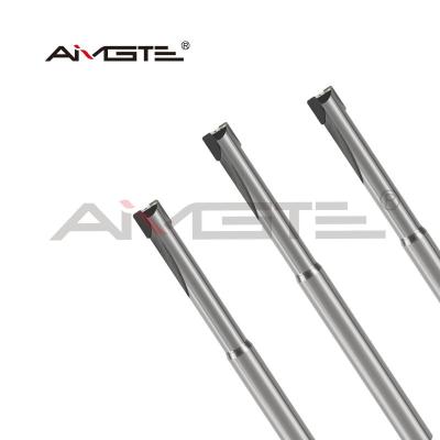 China 3 Flute Polycrystalline Diamond End Mills OEM / ODM For Aluminum for sale
