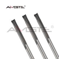 China 4 Flute PCD Milling Cutter 50mm - 150mm PCD Reamer For Aluminum Copper Composites for sale