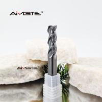 China Aluminum Specific 3 Flute U Groove Carbide End Mill 30° Helix Angle for High Speed Machining for sale