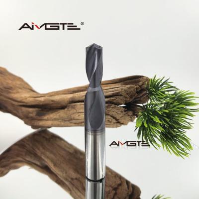 China AlTiN Coating Carbide Step Drill Customized Drill Bit For Hardened Metal for sale