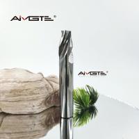 China 3 Cutting Edge Tapered Step Forming Cutter Internal Coolant Carbide Tool Uncoated for Aluminum for sale