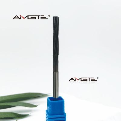 China High Precision Spiral Flute Reamer H7 Carbide Reamer Bit 4mm For Steel for sale