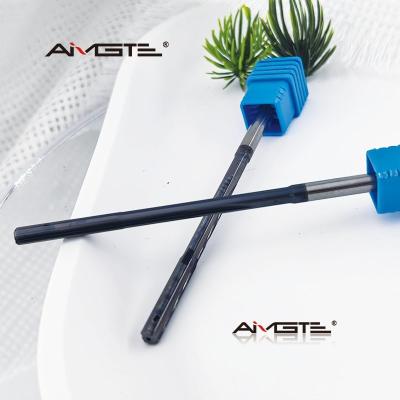 China 4 Flute Coolant Through Step Drill for 304 316L Steel AlTiN Coated Carbide Reamer with Internal Cooling Channels for sale